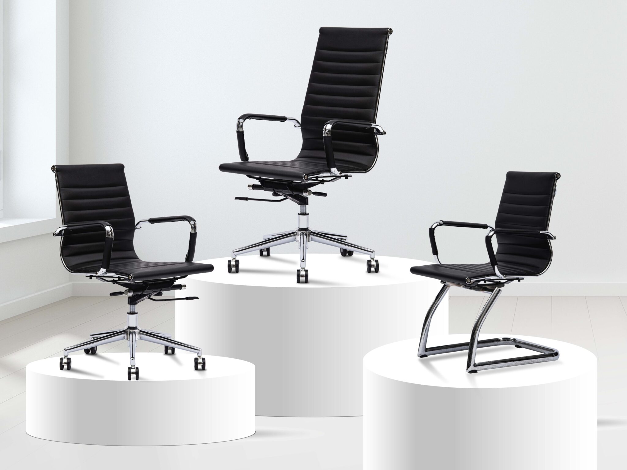 Leather chair - Work Station Office